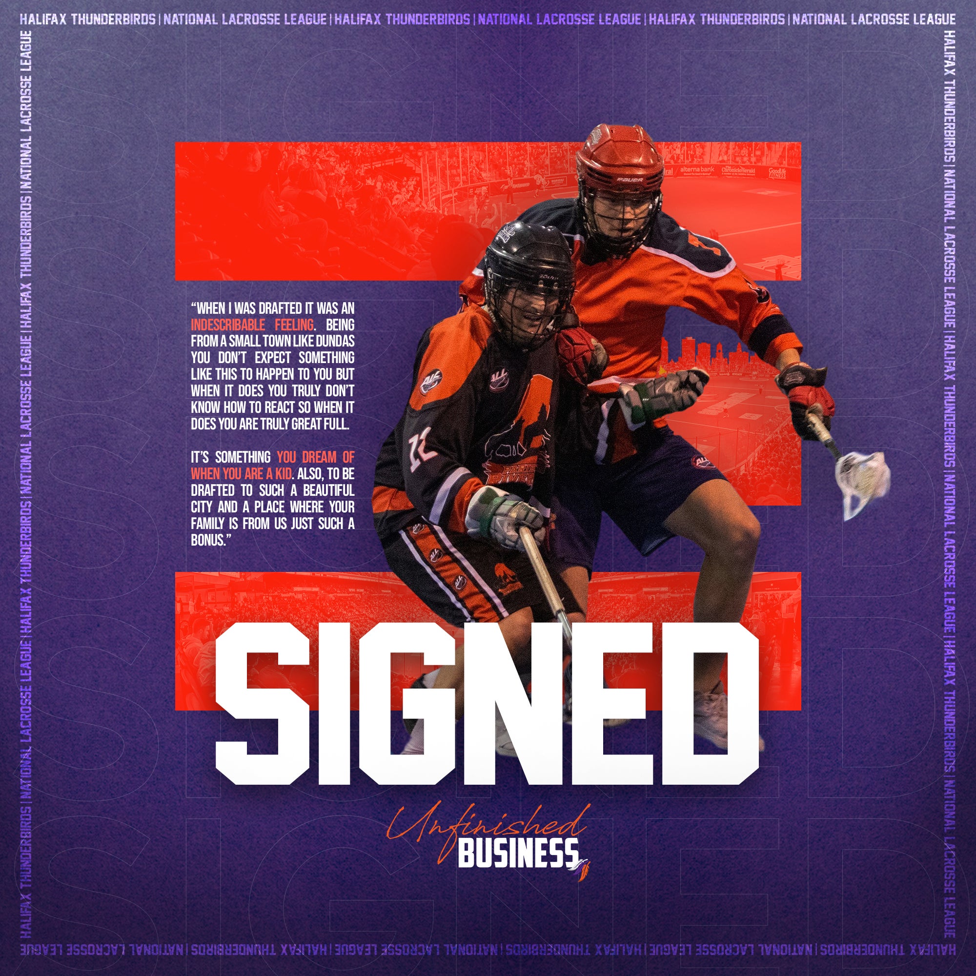Riggs Signs Two-Year Agreement | Halifax Thunderbirds