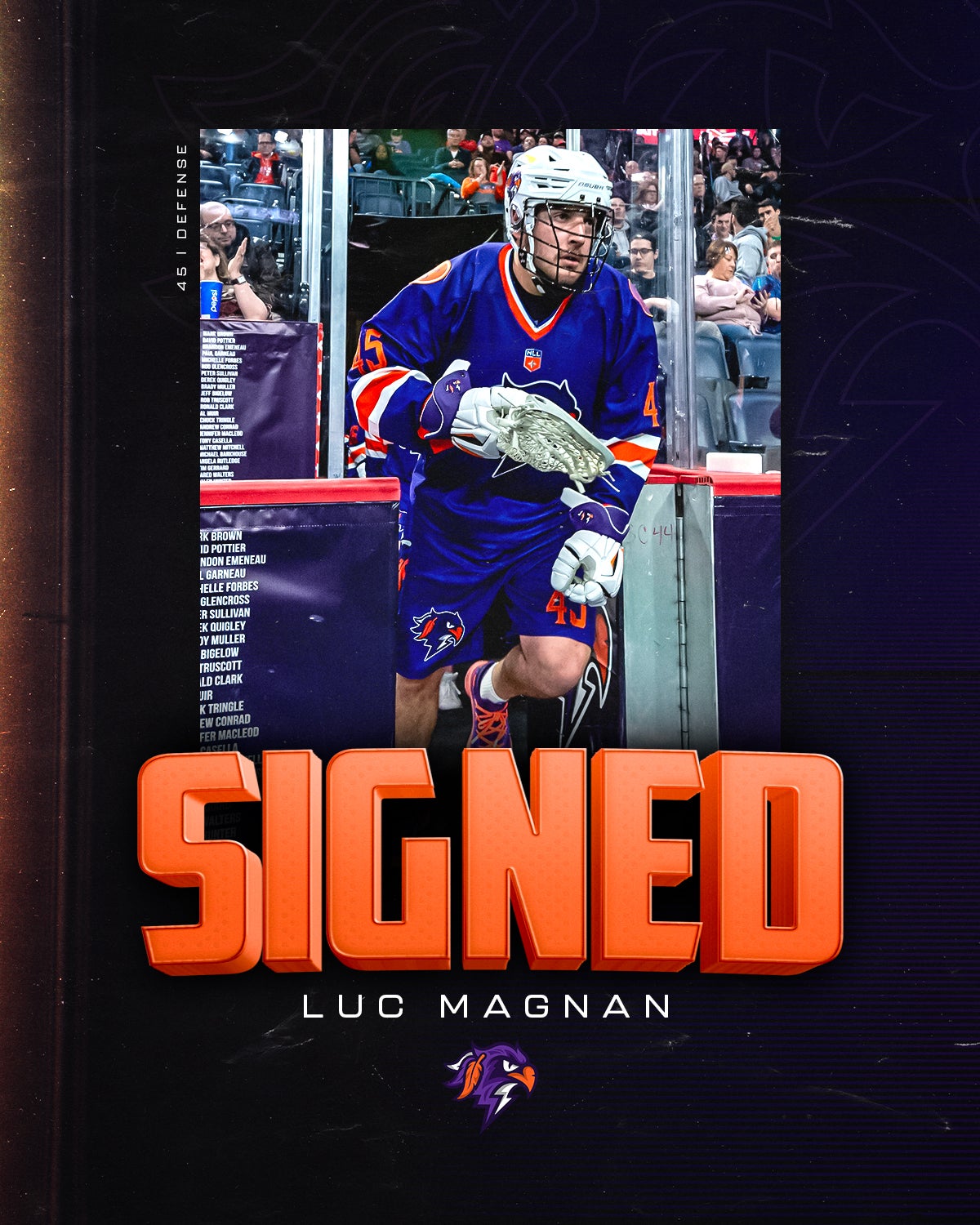 Thunderbirds sign Luc Magnan to a One-Year Contract | Halifax Thunderbirds