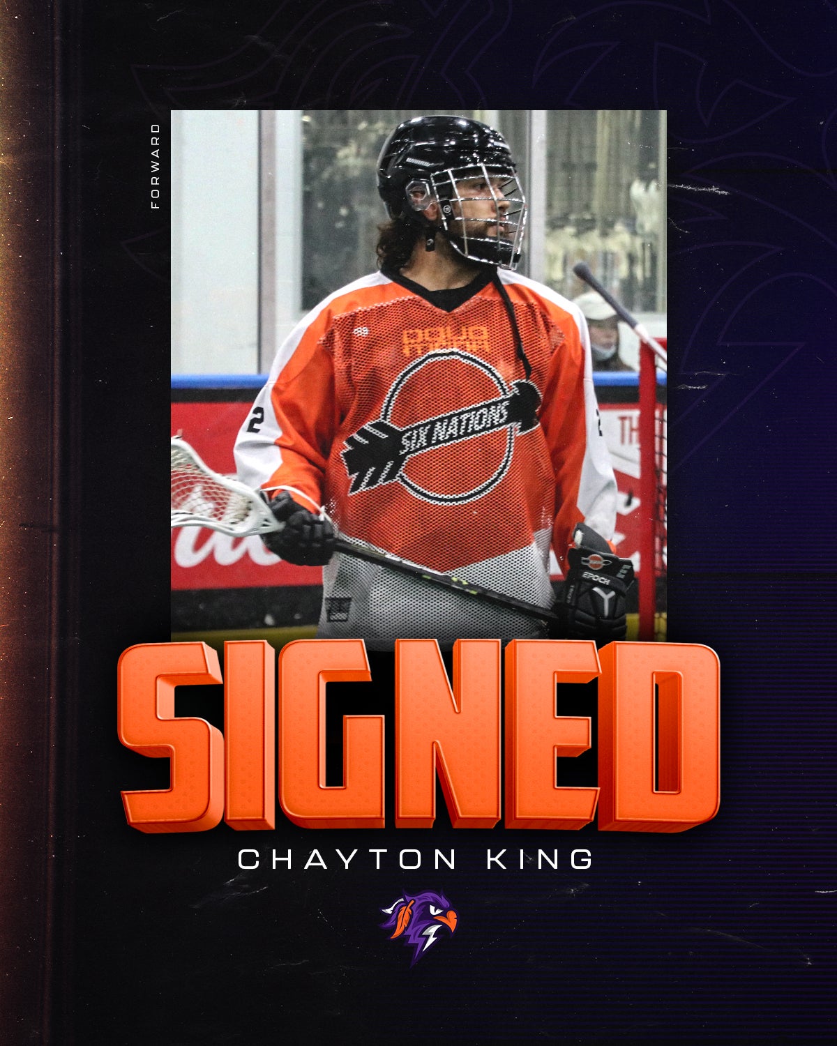 Thunderbirds sign forward Chayton King | Halifax Thunderbirds